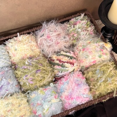 Dengd手混线diy手作包包发圈配线