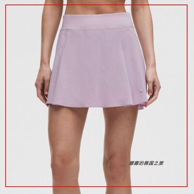 韩国代购lululemon Luxtreme吸汗四向拉伸速干运动网球裙LW8AS6S