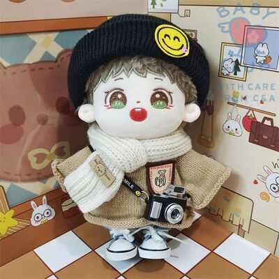 20CM王源棉花娃娃骨架衣服可爱毛绒玩偶明星公仔原创闺蜜生日礼物