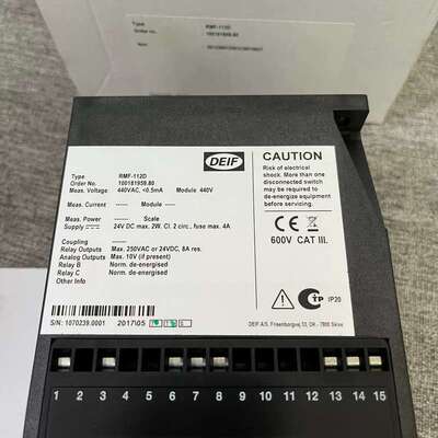 {议价}DEIF全新原装控制器RMF-112D 和RMV-112D