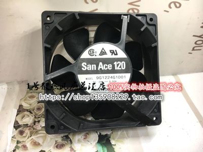 全新原装 San Ace120 三洋 9G1224G1D01 DC24V 0.50A 变频器风扇