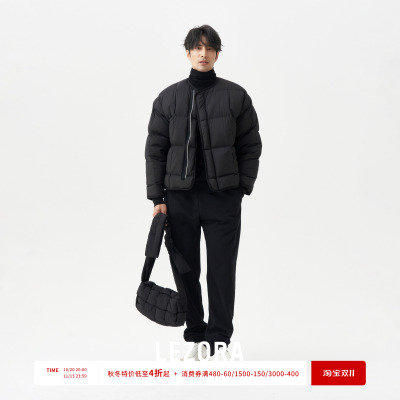 LEZORA加厚澳棉抓绒收口卫裤