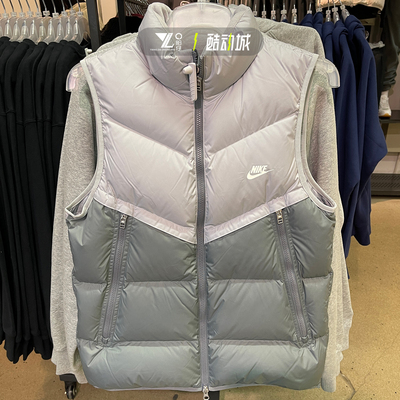 专柜正品耐克男子休闲保暖马甲