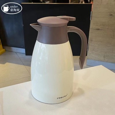 PINKAH品家家品 PJ-3107真空不锈钢保温瓶家庭装大水壶防滑手柄