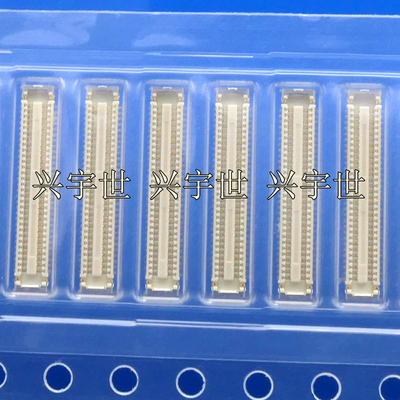 20709-060E-01 0.35mm间距母座60pin板对板通讯连接器现货