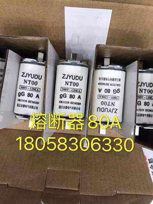 熔断器NT00 63A 80A 125A  160AD低压高分断能力熔断体熔断器