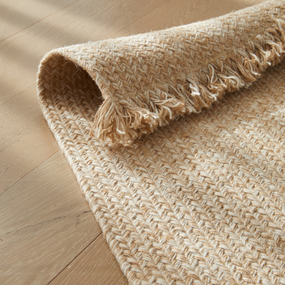 侘寂风手工编织地毯客厅轻奢高级感卧室床边地毯