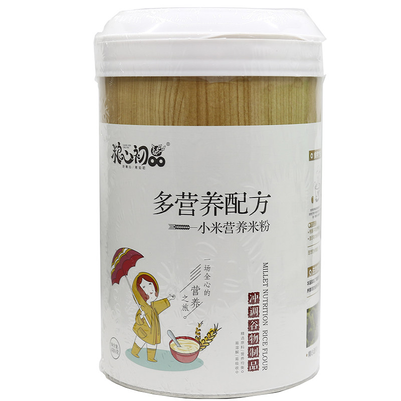 粮心初品-多营养配方小米营养米粉-冲调谷物制品480g