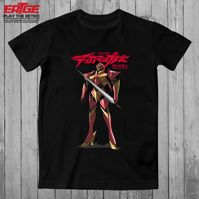 宇宙骑士铁加曼莱比亚T恤