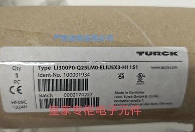 图尔克位移传感器Li300P0-Q25LM0-ELiu5X3-H1151全新