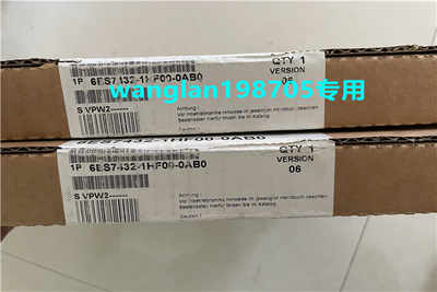 原标签6ES7432-1HF00-0AB0德国进口模块6ES74321HF000AB0未拆封