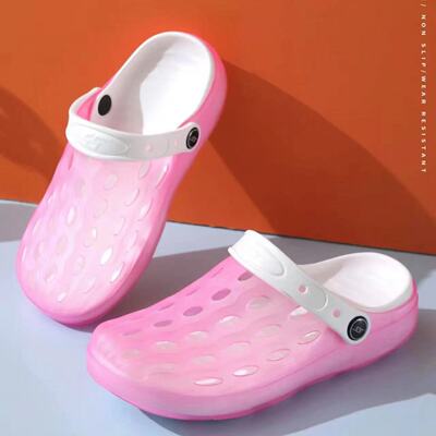 林润55新款镂空沙滩洞洞鞋