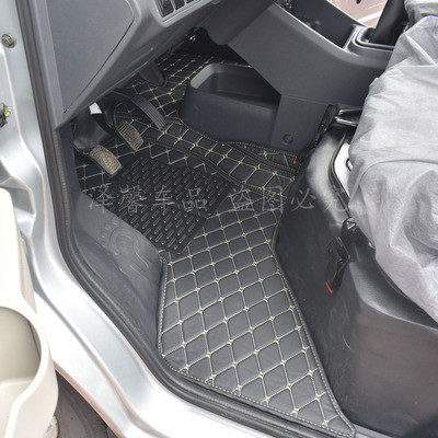 长安新星卡s201D201A12A11PuLS单排双排专车专用加厚耐磨脚垫