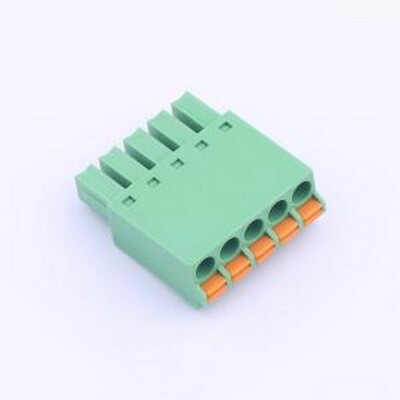 JL15EDGKN-38105G01 插拔式接线端子 1x5P 3.81mm 排数:1 每排P数