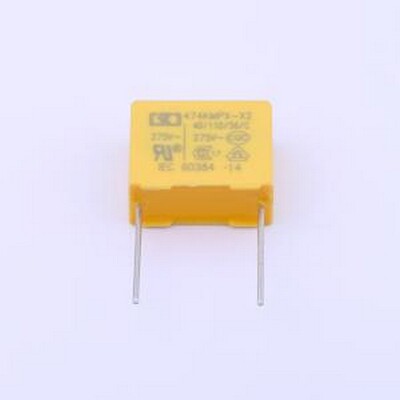 YX4294C 安规电容 等级:X2 470nF ±10% 275V 插件