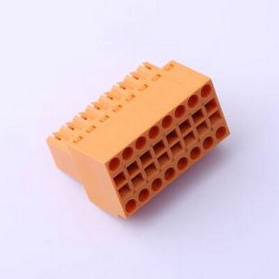 KF2EDGKE-3.5-2*8P 插拔式接线端子 2x8P 3.5mm 排数:2 每排P数:8