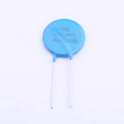 RM20D241KD1IECW0 压敏电阻 钳位电压395V 108焦耳 插件压敏电阻