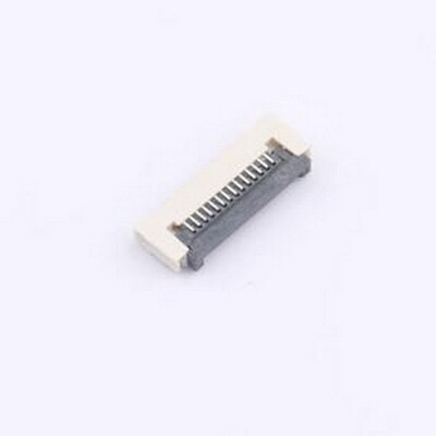ZX-FPC-FWX0.5PH1.514 FFC/FPC连接器 间距:0.5mm P数:14P 翻盖式