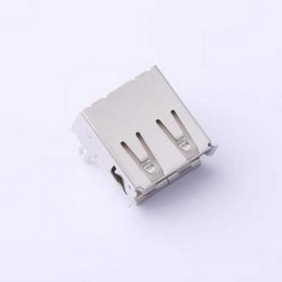 87583-2010BLF USB连接器 Type-A 母 卧贴 SMD