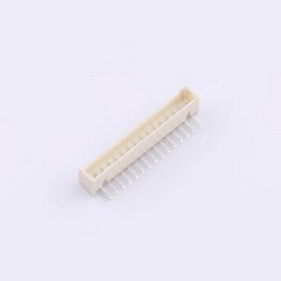 WF-1B125A15P 线对板针座 间距1.25mm 弯插 1x15P 弯插,P=1.25mm