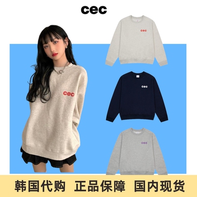 韩国潮牌正品cec卫衣oversize