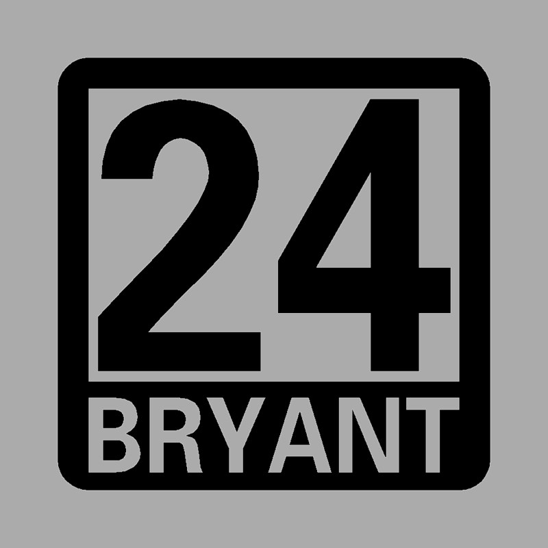 24号科比 布莱恩特BRYANT 改装饰球迷反光汽车贴纸车尾贴画1064