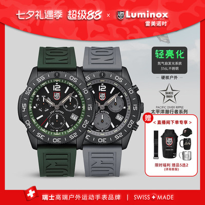 2026新品太平洋系列森境行者机械表军风运动手表 | 雷美诺时 3147