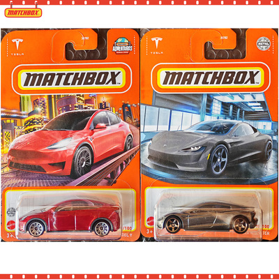 火柴盒合金车模特斯拉ModelY