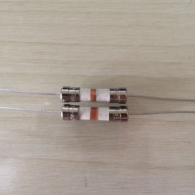 【李氏宏业】陶瓷色环保险丝 T5AH250V 铜脚 慢熔断 棕 5x20mm