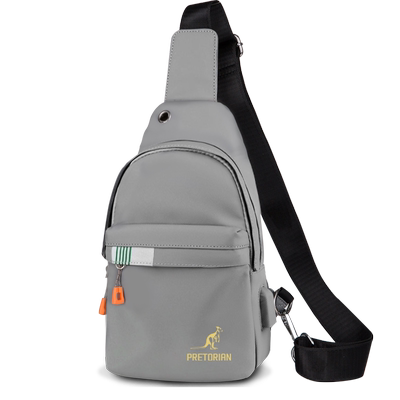 潮流帆布胸包男士胸前青年迷彩包