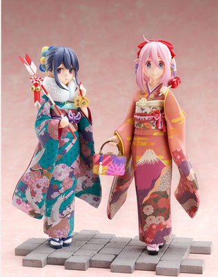 F:NEX 摇曳露营 fnex 志摩凛 和服 振袖 1/7 手办 各务原抚子