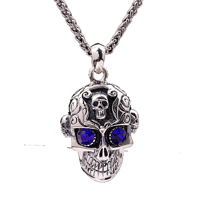 法国IDEE骷髅男潮个性银质