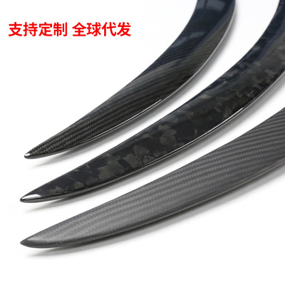 适用于特斯拉Model3YS干碳纤维尾翼高性能P版压翼定风翼美站热销