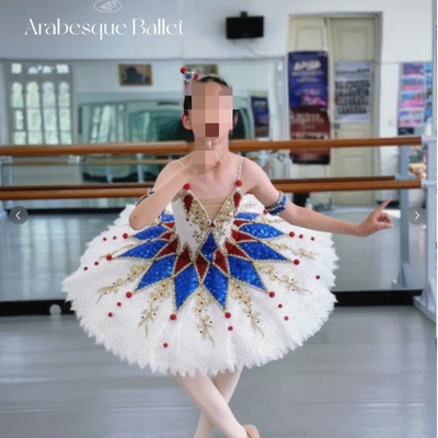 儿童百万小丑铺芭蕾舞演出服TUTU裙成人芭蕾舞蓬蓬裙纱裙汇演服装