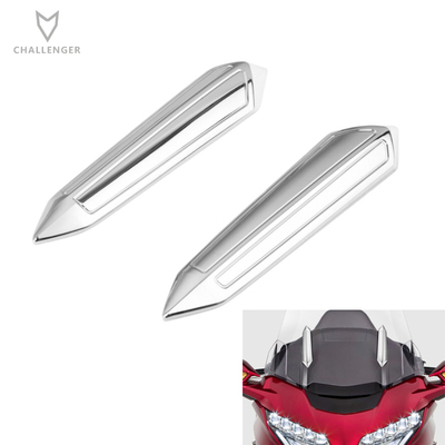 适用金翼GL1800改装前挡风玻璃装饰条挡风支架压条2018-2020年