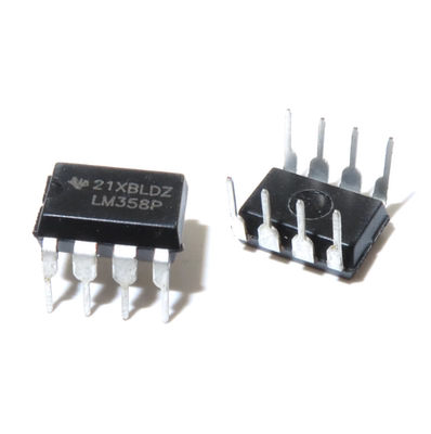 现货全新 LM358 直插 LM358P 双路运算放大器集成电路芯片IC DIP8