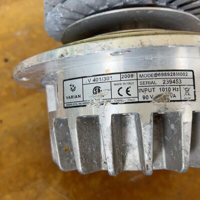 议价VARIAN分子泵型号869B928M002输入电压90可维修