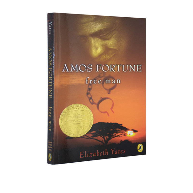 英文原版 Amos Fortune Free Man自由人阿曼斯纽伯瑞金奖小说中小学暑假英文阅读_虎窝淘