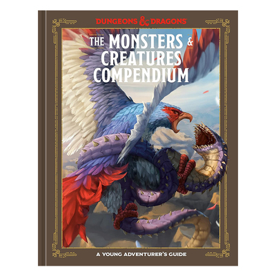 预售 怪物与生物全书 龙与地下城 年轻冒险家指南系列 英文原版 Monsters & Creatures Compendium  精装