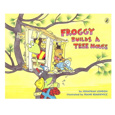 英文FroggyBuildsaTreeHouse
