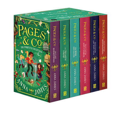 英文原版 Pages & Co. 6册盒装 穿梭童话故事集系列 奇幻冒险故事小说 少儿英文课外阅读 Anna James