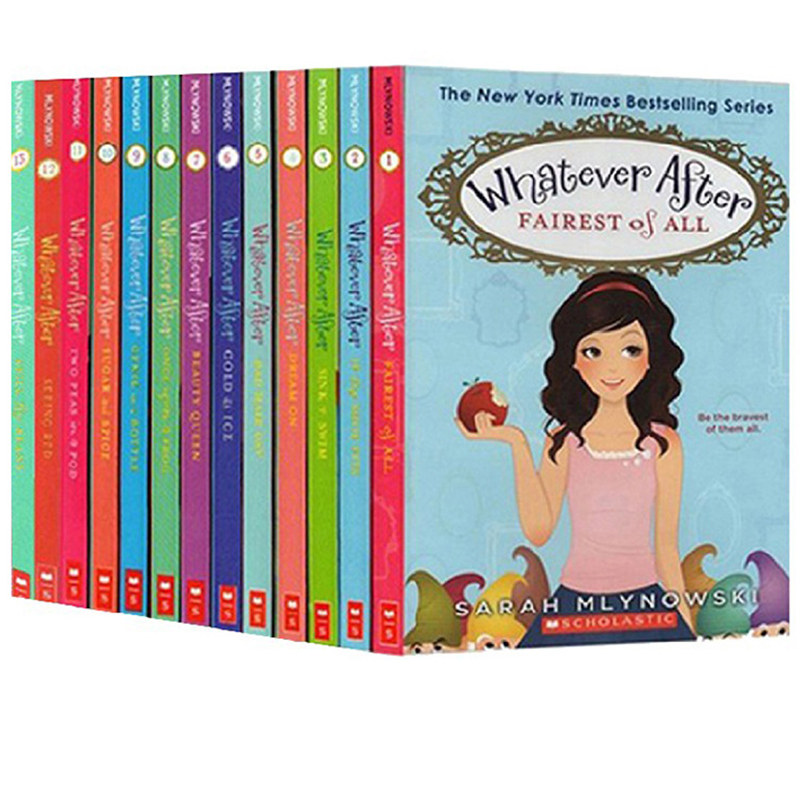 预售英文原版瞬息万变系列 Whatever After 13册儿童桥梁章节小说纽约时报畅销作家 Sarah Mlynowski小学生课外读物_虎窝淘
