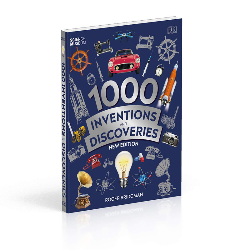 英文原版 DK 1000 Inventions and Discoveries 1000项发明和发现发明创造 DK知识科普儿童科普读物_虎窝淘