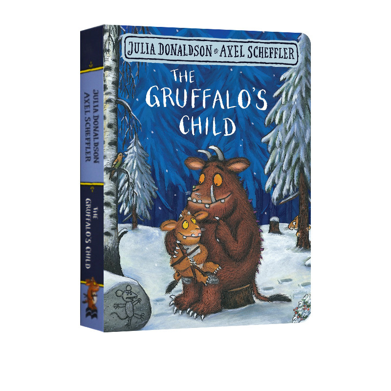 The Gruffalos Child咕噜牛小妞妞 Julia Donaldson莉娅唐纳森英文原版绘本儿童故事纸板书_虎窝淘