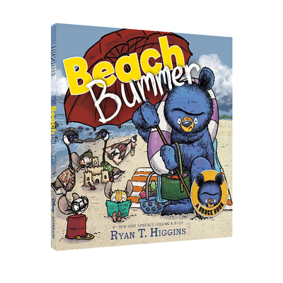 英文原版 Beach Bummer Little Bruce Book 海滩无赖小布鲁斯书 儿童故事绘本 布鲁斯妈妈系列 Ryan Higgins 纽约时报畅销书作家