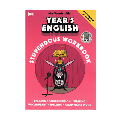 DK沃德史密斯夫人 Mrs Wordsmith 5年级 DK English Wondrous Workbook 9-10岁 英语练习册 儿童参考资料书
