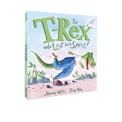 英文原版霸王龙丢了眼镜