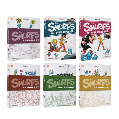 英文原版Smurfs蓝精灵
