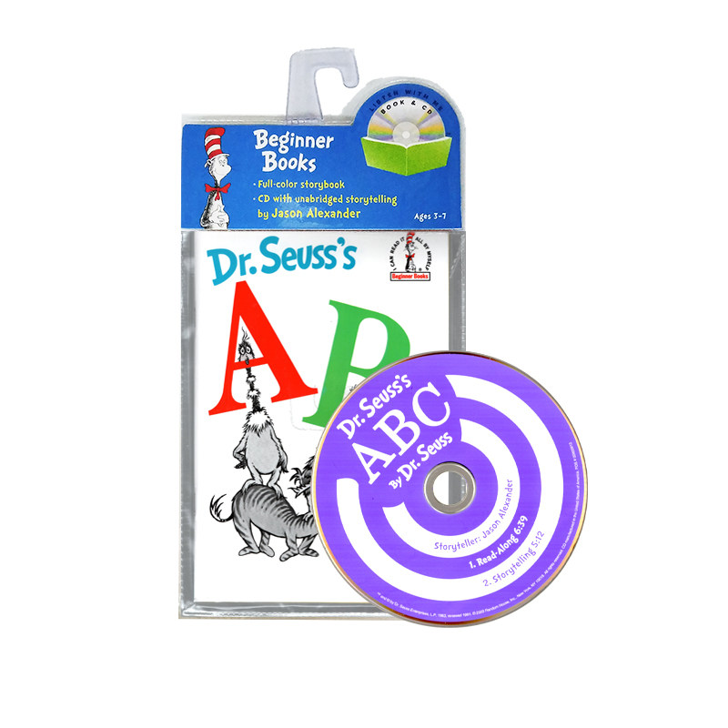 英文原版 Dr. Seuss's Abc苏斯博士的ABC附CD苏斯博士 Dr Seuss廖彩杏有声书单_虎窝淘