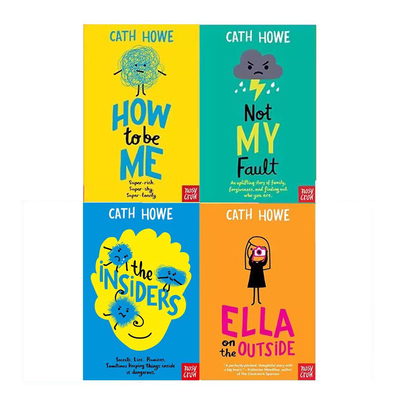 预售 Ella On The Outside/Not My Fault 4册 成长亲情友情故事 英文原版 作家Cath Howe 家庭关系亲情友情处理故事书 大嘴鸟